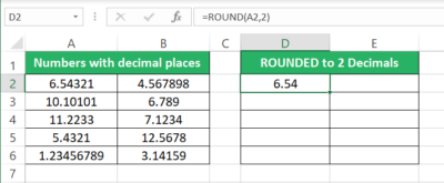 How to Set Decimal Places in Excel Formula (Easily) - Spreadsheeto