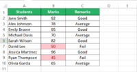 How to Fill Color in Excel Cell Using a Formula - Spreadsheeto