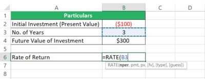 How to Use the RATE Function in Excel (Interest Rate) - Spreadsheeto