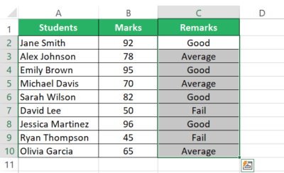How to Fill Color in Excel Cell Using a Formula - Spreadsheeto