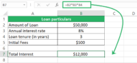 How to Calculate APR in Excel (Easy Examples) - Spreadsheeto