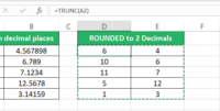 How to Set Decimal Places in Excel Formula (Easily) - Spreadsheeto