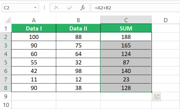 How to Apply an Excel Formula to Multiple Cells - Spreadsheeto