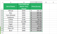 How to Convert Currencies in Excel (Free & Accurate) - Spreadsheeto