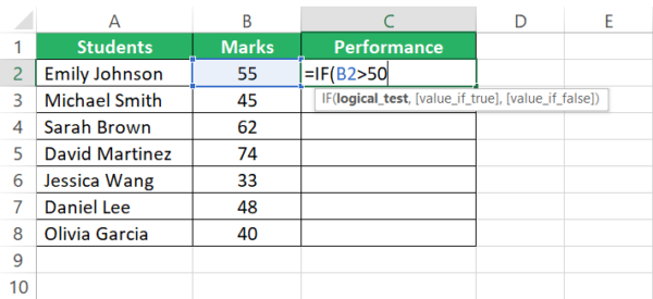 How to Write an IF Then Formula in Excel (Examples) - Spreadsheeto
