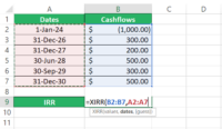 How to Use the XIRR Function in Excel (Explained Easy) - Spreadsheeto