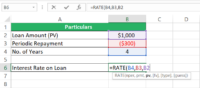 How to Use the RATE Function in Excel (Interest Rate) - Spreadsheeto