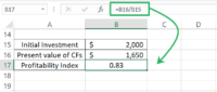 How to Calculate Profitability Index in Excel (Easy) - Spreadsheeto