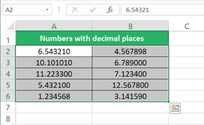 How to Set Decimal Places in Excel Formula (Easily) - Spreadsheeto