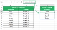 How to Find Unique Values in Excel (UNIQUE Function) - Spreadsheeto