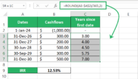 How to Use the XIRR Function in Excel (Explained Easy) - Spreadsheeto