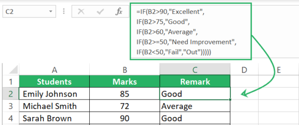 How to Insert Line Breaks Correctly in Excel Formulas - Spreadsheeto