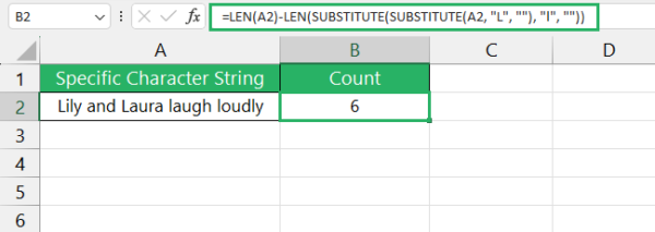 How to Count Characters in Cells (Excel Formula) - Spreadsheeto