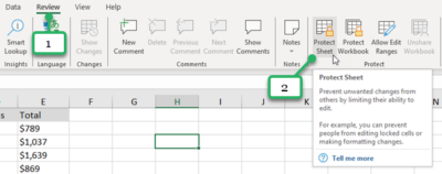 How to Lock Formulas in Excel (But Allow Data Entry) - Spreadsheeto