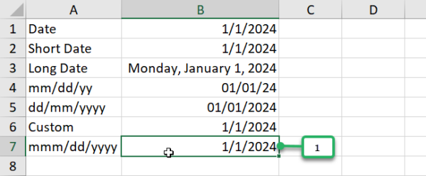 How to Change Date Format in Excel (The Easy Way) - Spreadsheeto