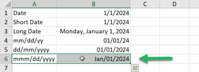 How to Change Date Format in Excel (The Easy Way) - Spreadsheeto