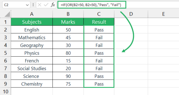 How to Use The IF and OR Functions Together in Excel - Spreadsheeto