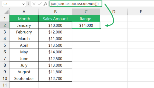 How to Calculate a Range in Excel (Real Examples) - Spreadsheeto