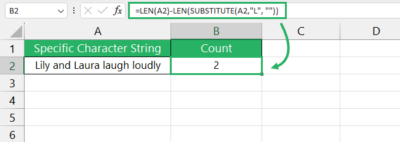 How to Count Characters in Cells (Excel Formula) - Spreadsheeto