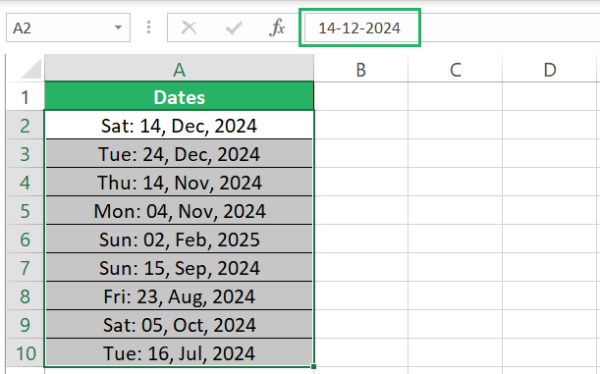 Excel Date Formula Explained (Change Date Format) - Spreadsheeto