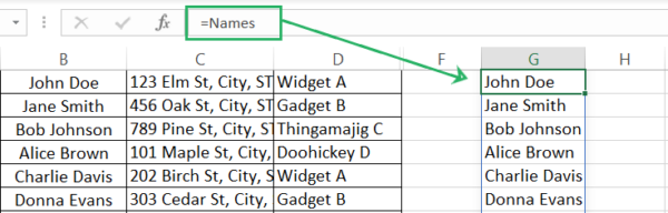 How to Name Columns in Excel (The Easiest Method) - Spreadsheeto