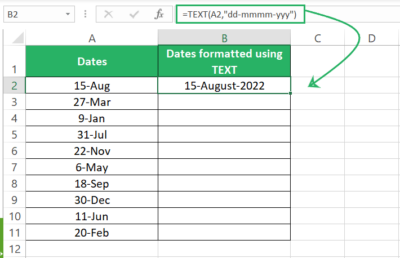 Excel Date Formula Explained (Change Date Format) - Spreadsheeto