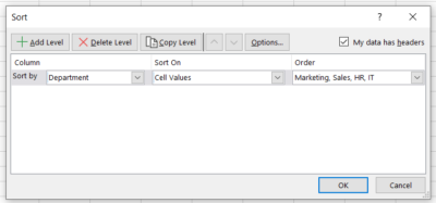 How to Sort Multiple Columns in Excel (Many Examples) - Spreadsheeto