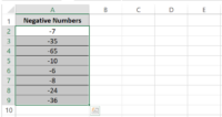 How to Change Negative Numbers to Positive in Excel - Spreadsheeto