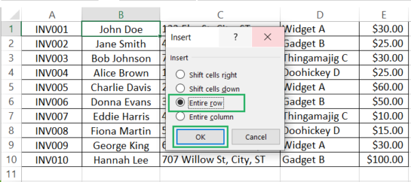 How to Name Columns in Excel (The Easiest Method) - Spreadsheeto