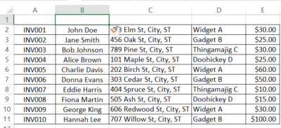 How to Name Columns in Excel (The Easiest Method) - Spreadsheeto