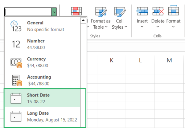 Excel Date Formula Explained (Change Date Format) - Spreadsheeto