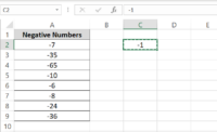 How to Change Negative Numbers to Positive in Excel - Spreadsheeto