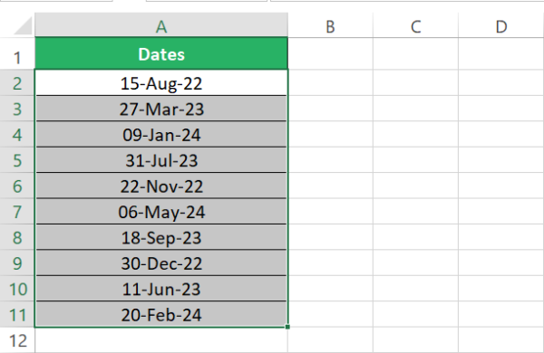 Excel Date Formula Explained (Change Date Format) - Spreadsheeto
