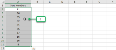 How to Sort Numbers in Excel (Lowest to Highest, etc.) - Spreadsheeto