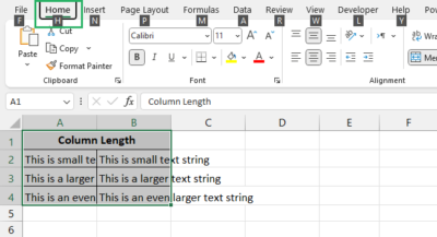 How to Expand All Columns in Excel At Once (Easy) - Spreadsheeto