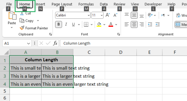 How to Expand All Columns in Excel At Once (Easy) - Spreadsheeto
