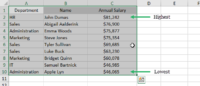 How to Sort Numbers in Excel (Lowest to Highest, etc.) - Spreadsheeto