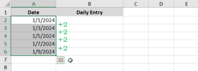 How to Insert Dates in Excel Automatically (Easily) - Spreadsheeto