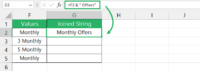 How to Add Text to Excel Formula (Before, In, After) - Spreadsheeto
