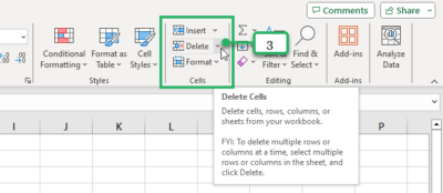 How to Delete Columns in Excel (The Right Way) - Spreadsheeto