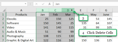 How to Delete Columns in Excel (The Right Way) - Spreadsheeto