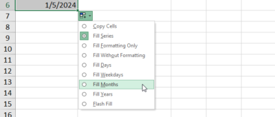 How to Insert Dates in Excel Automatically (Easily) - Spreadsheeto
