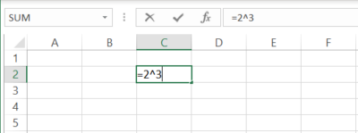 How to do Exponents in Excel (The Easy Way) - Spreadsheeto