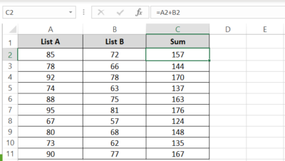 Does dragging an Excel formula not work? Here's why! - Spreadsheeto