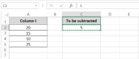 How to Subtract Multiple Cells in Excel (Easy Method) - Spreadsheeto