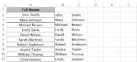 How to Switch First and Last Name in Excel (Easily) - Spreadsheeto