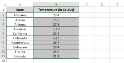How to Add a Degree Symbol in Excel (Fast) - Spreadsheeto