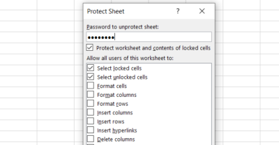 How to Lock an Excel Spreadsheet From Editing (Fast) - Spreadsheeto