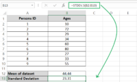 How to Find Coefficient of Variation in Excel - Spreadsheeto