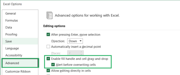 Does dragging an Excel formula not work? Here's why! - Spreadsheeto